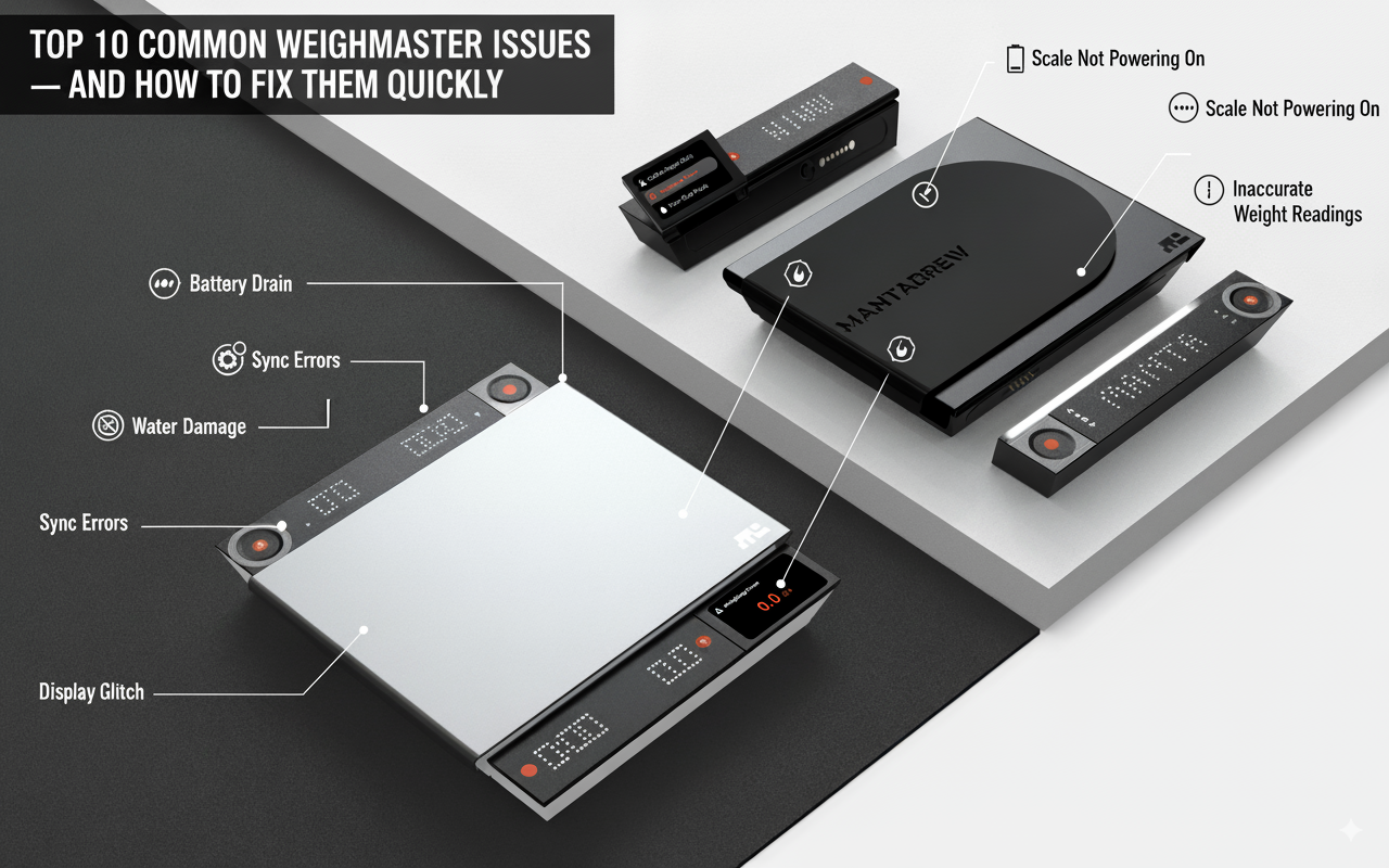 Top 10 Common WeighMaster Issues (and How to Fix Them Quickly) – MANTABREW